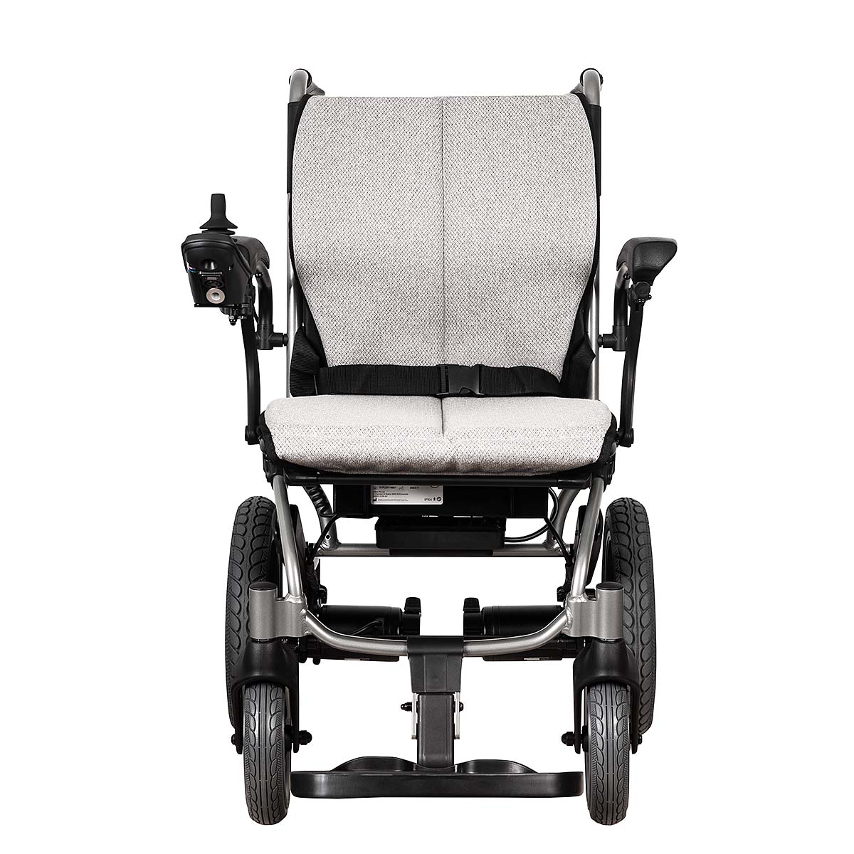 Folding Electric Wheelchair, Lightweight Aluminium Mobility Aid, 20km ...