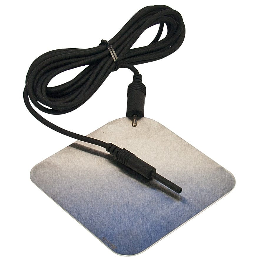Bovie Reusable Metal Ground Plate With Cord – Medshop Australia