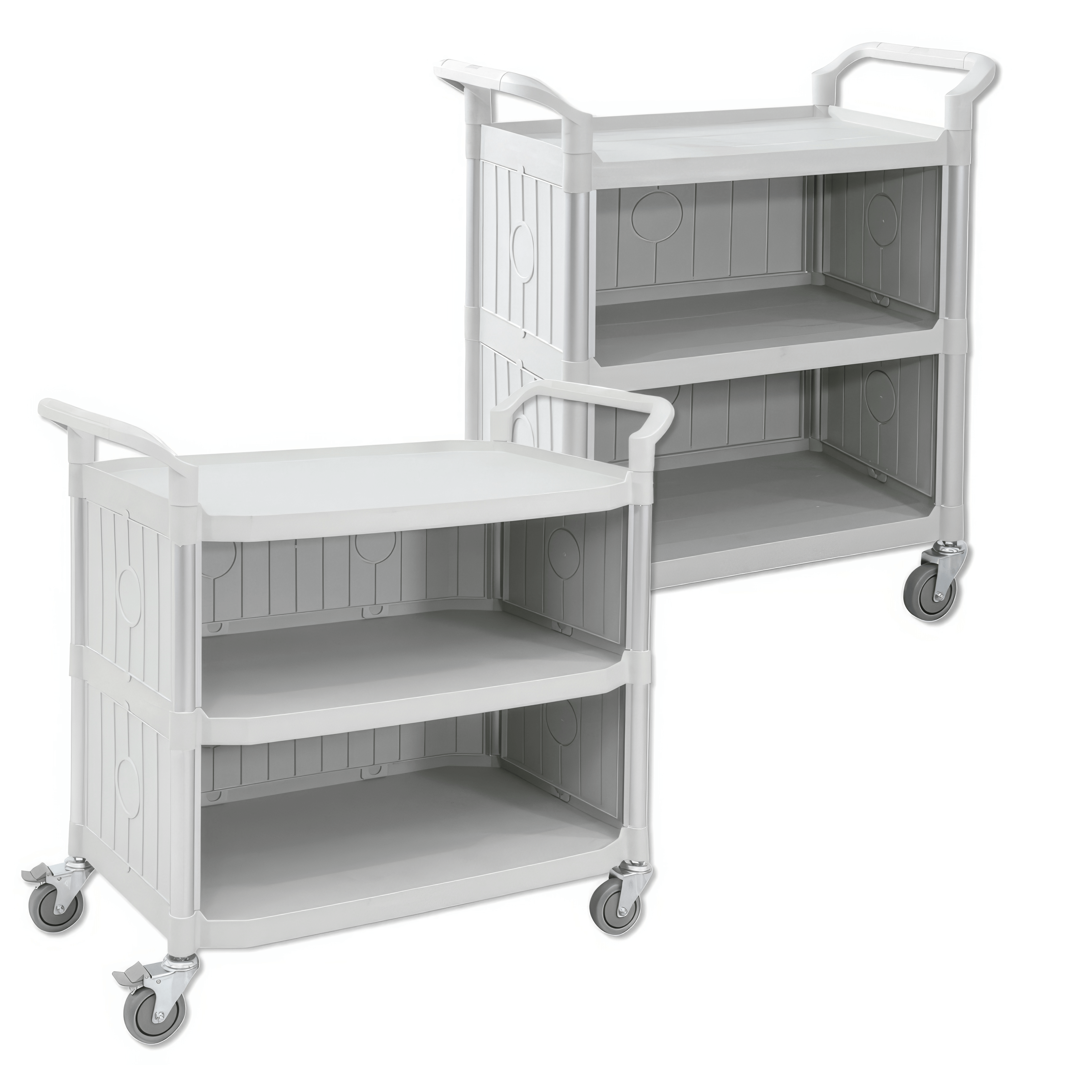 Clinicart Utility Cart 3 Layer with Sides – Medshop Australia