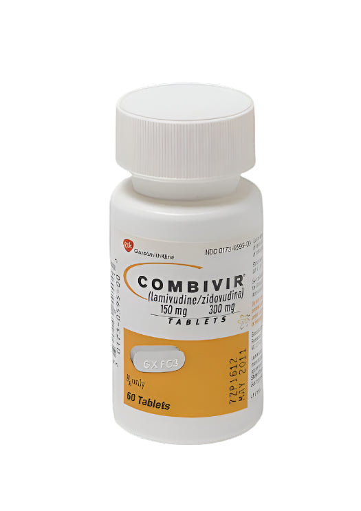 Combivir Tab 60 S100 (Lamivudine Zidovudine Tab) – Medshop Australia