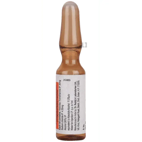 Ketoral Injection Solution 30mg/1ml – Medshop Australia