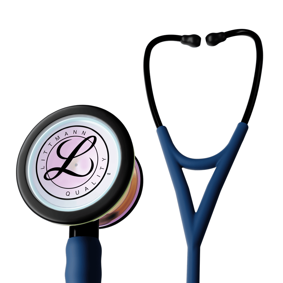 Littmann Cardiology IV Stethoscope High Polish Rainbow Chestpiece SATI ...