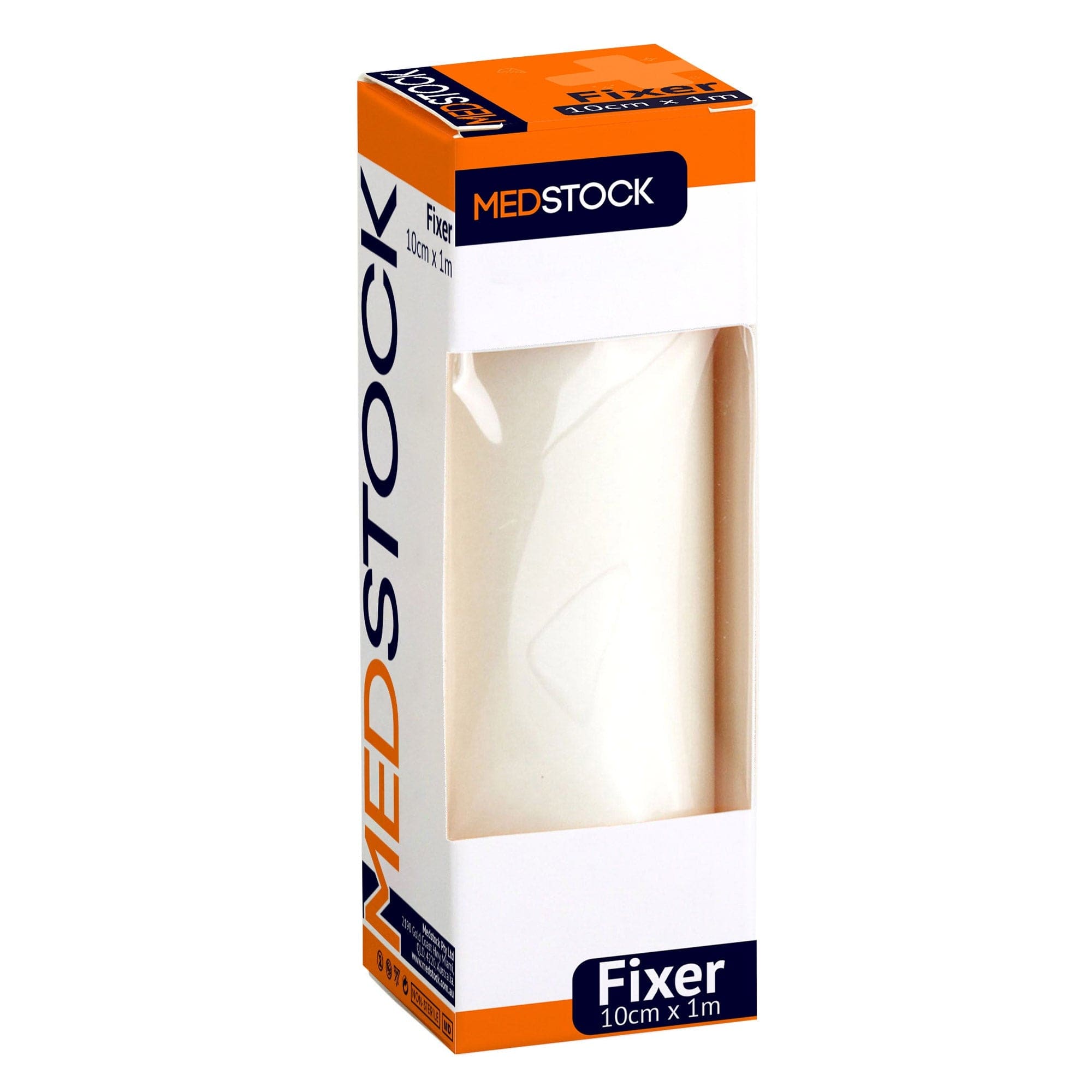 White Fixer Roll 10cm x 1m – Medshop Australia